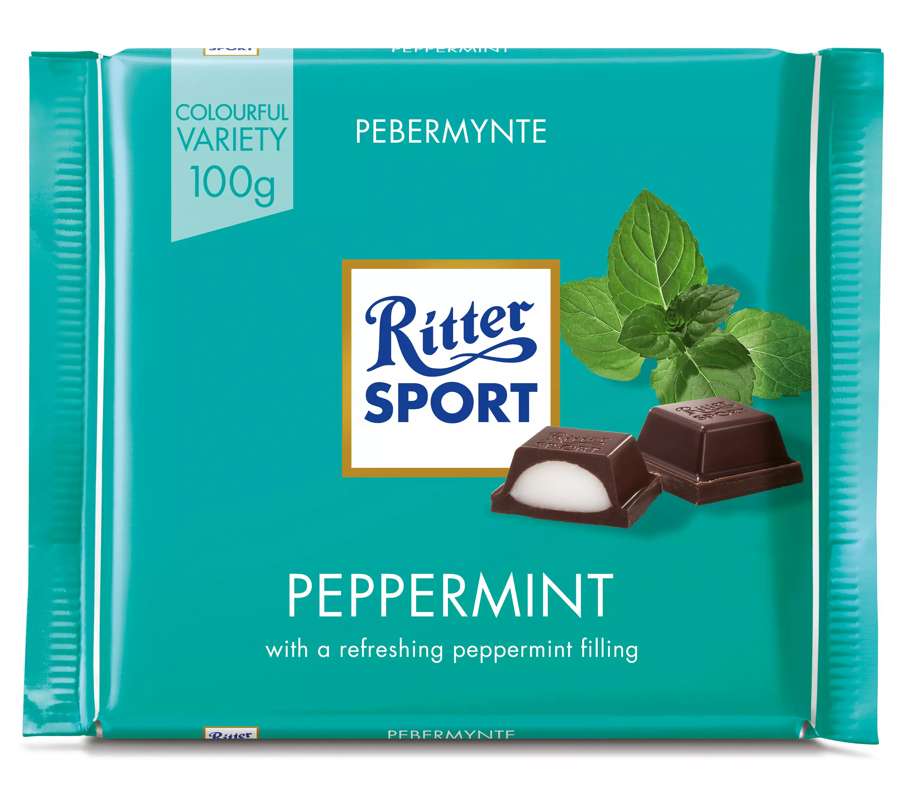 RITTER SPORT PEPPERMINT 100G - Säästökuoppa verkkokauppa