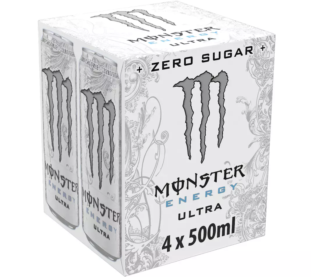 Monster ultra white 4-pack - Säästökuoppa verkkokauppa