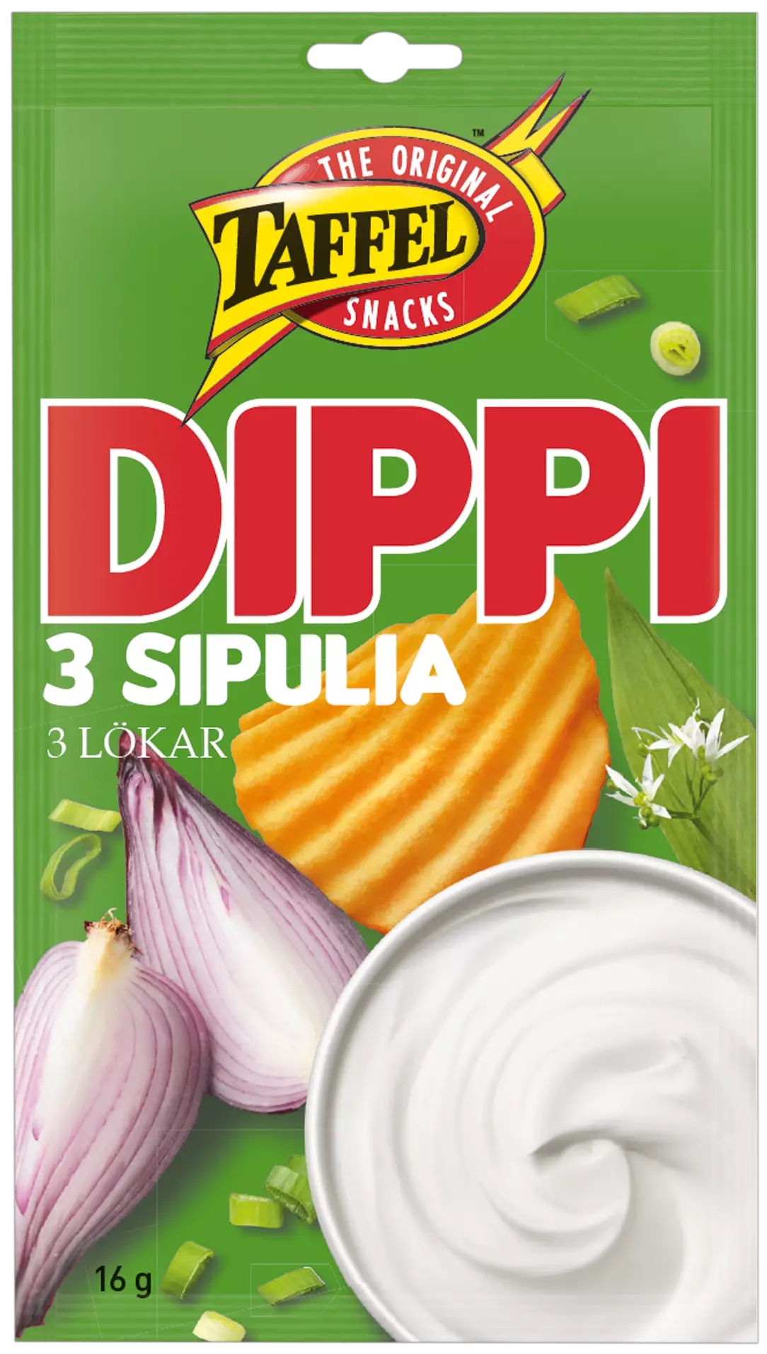 Taffel dippi 3 sipulia 16g - Säästökuoppa verkkokauppa